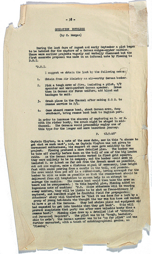 Operation Ruthless: Ian Fleming’s Plan to Capture Enigma Codebooks ...