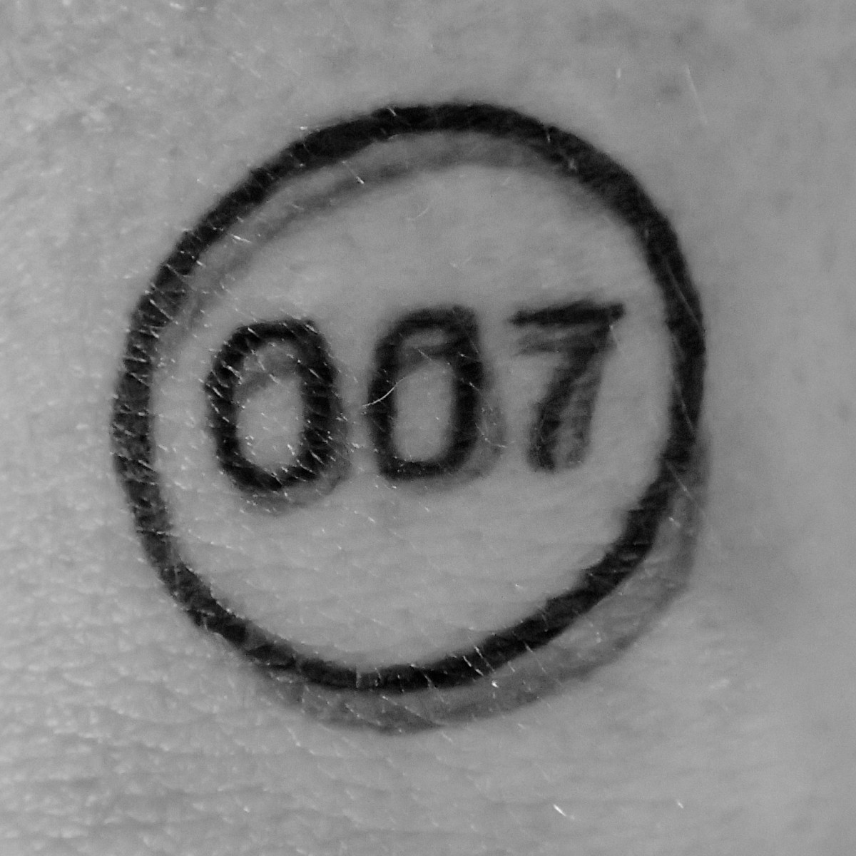 The Girl with the James Bond Tattoo | Artistic Licence Renewed